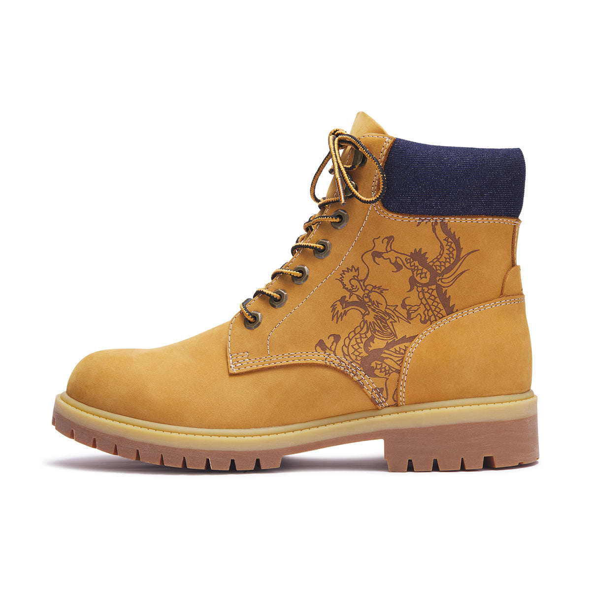 Mens Dancing Dragon Work Boot - Tan – Ed Hardy Europe
